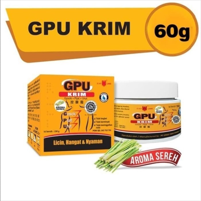 Jual GPU Krim Sereh 60 gr | Shopee Indonesia