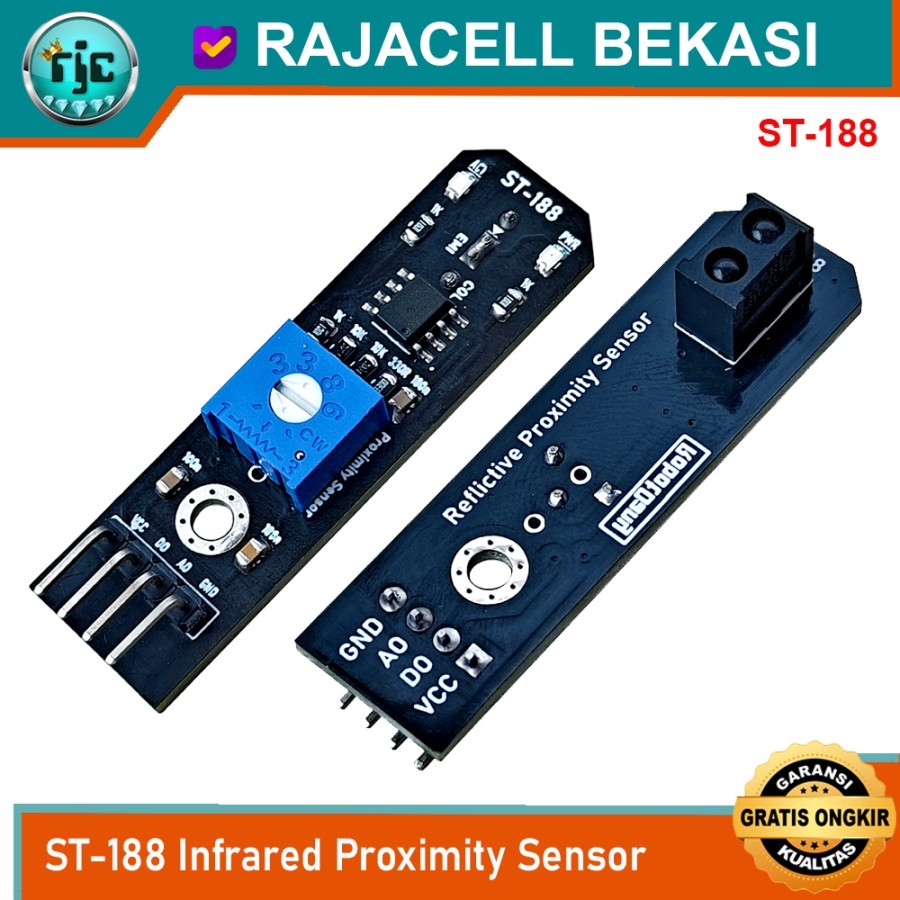 Jual Sensor IR Infrared Reflective Proximity Sensor Line Tracking ...