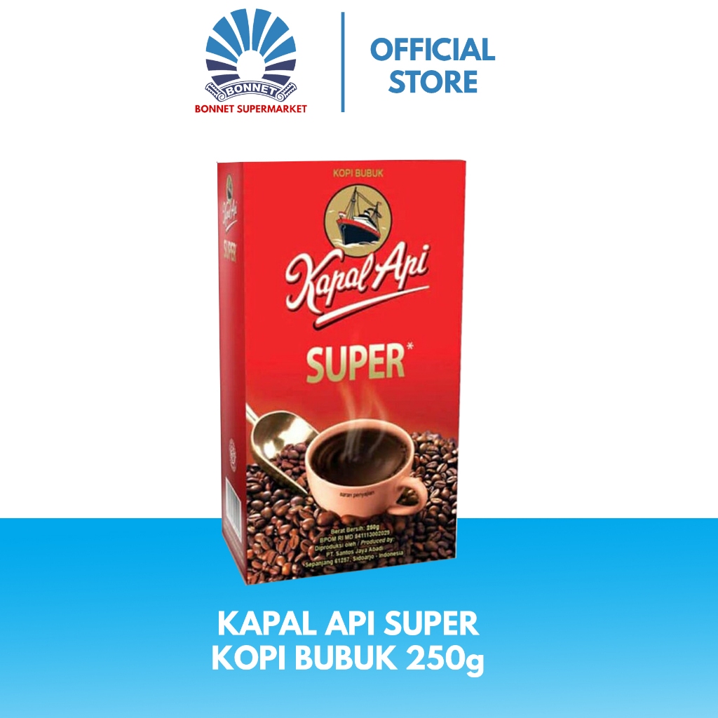 Jual Kapal Api Super Kopi Bubuk 250g 8991002105010 | Shopee Indonesia