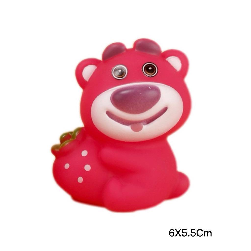 Jual CAKE TOPPER MINIATUR LOTSO BERUANG PINK DEKORASI CAKE, TART ATAU ...