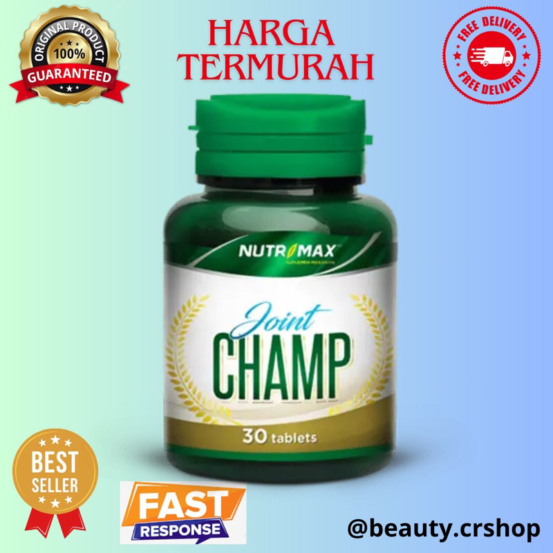 Jual NUTRIMAX JOINT CHAMP 30’s / vitamin persendian | Shopee Indonesia