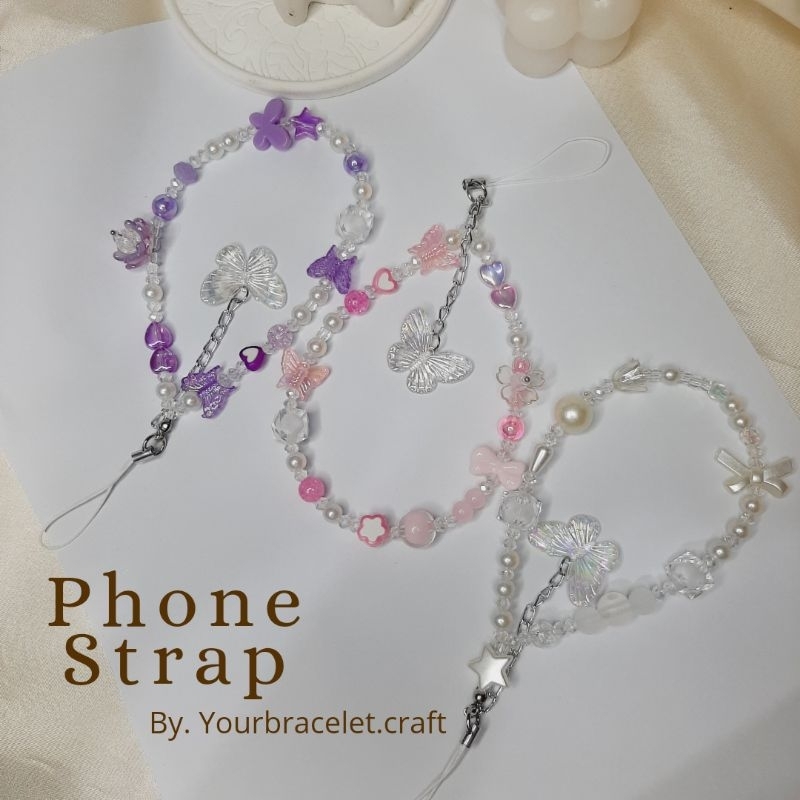 Jual Gantungan Hp| Phone Strap Manik Manik Mutiara Lucu ala Korea ...