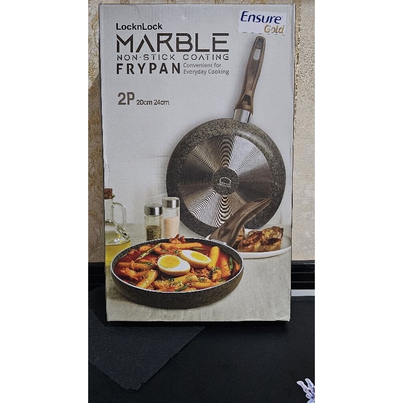 Jual Locknlock marble frypan 2p ( 20cm & 24cm ) | Shopee Indonesia