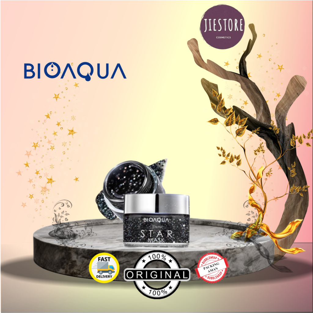 Jual BIOAQUA Star Mask Peel Off Mask 50g Remove Blackhead Brightening ...