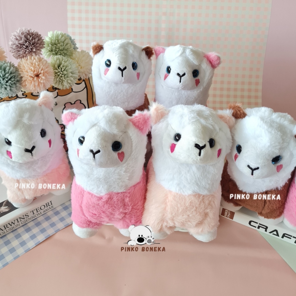 Jual Boneka Alpaca Llama Lamb Domba Lucu dan Bagus | Shopee Indonesia