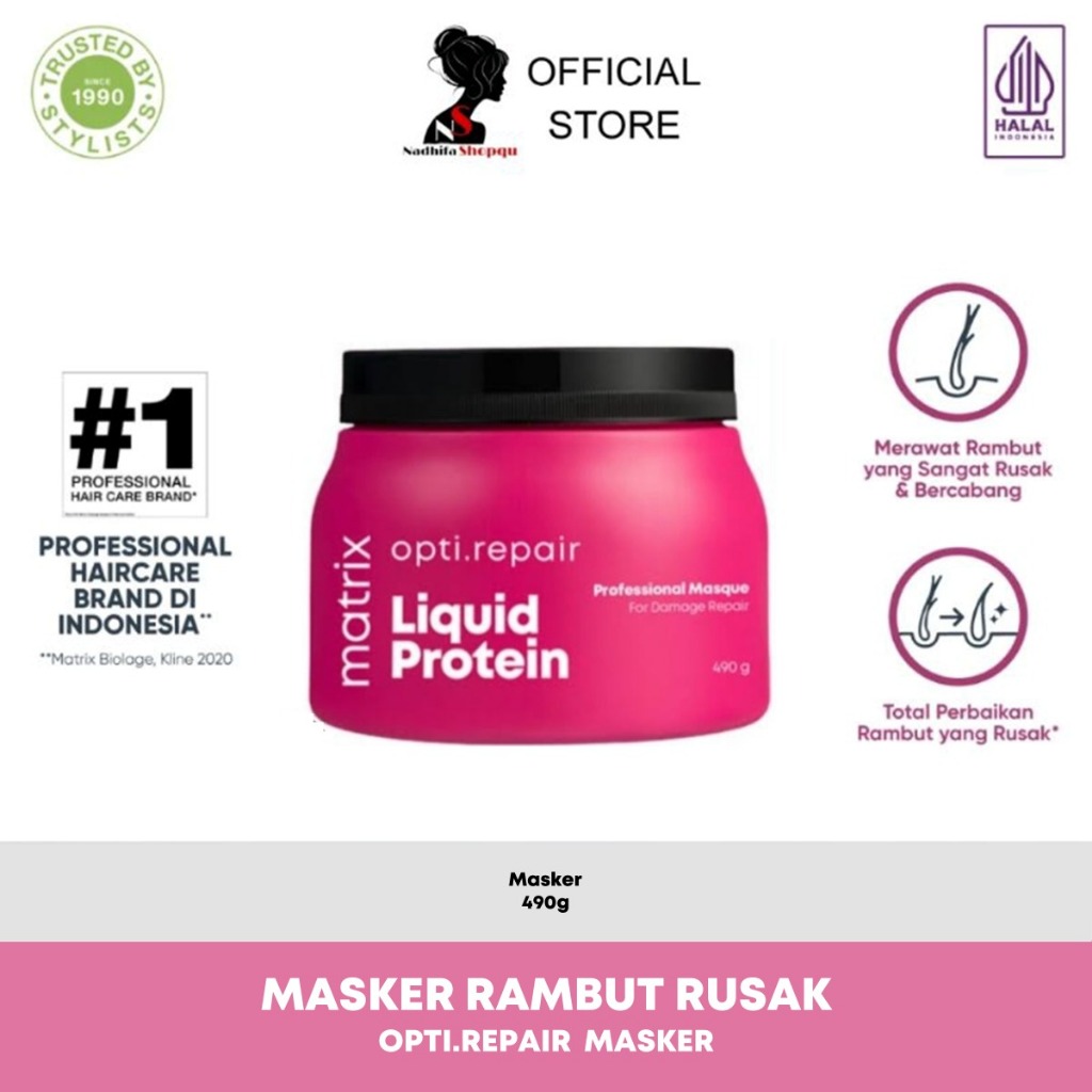Jual Matrix Hair Treatment Opti Repair Mask untuk Rambut sangat Rusak ...