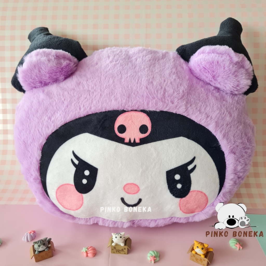 Jual Bantal Boneka Kuromi My Melody Hello Kitty Cinnamoroll | Shopee Indonesia