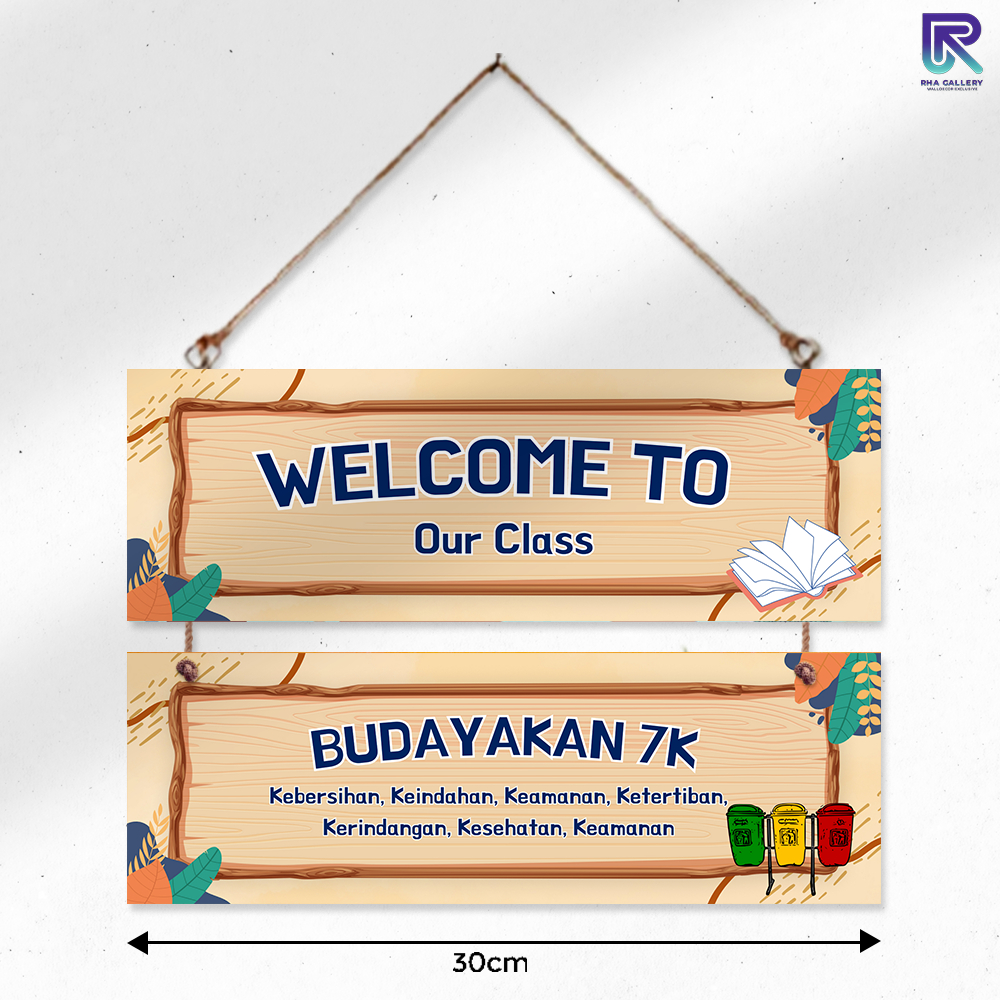 Jual RHA GALLERY Hiasan Dinding Gantung Selamat Datang Di Kelas Budaya ... Jual RHA GALLERY Hiasan Dinding Gantung Selamat Datang Di Kelas Budaya ...