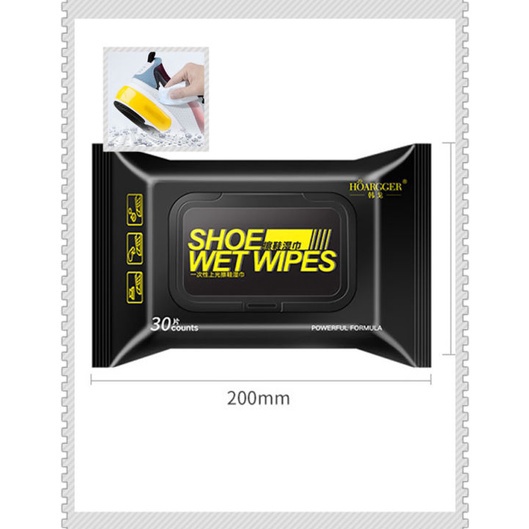 Jual New KodeEe3E8 Tissue Basah Pembersih Sepatu Quick Wipes Shoe ...