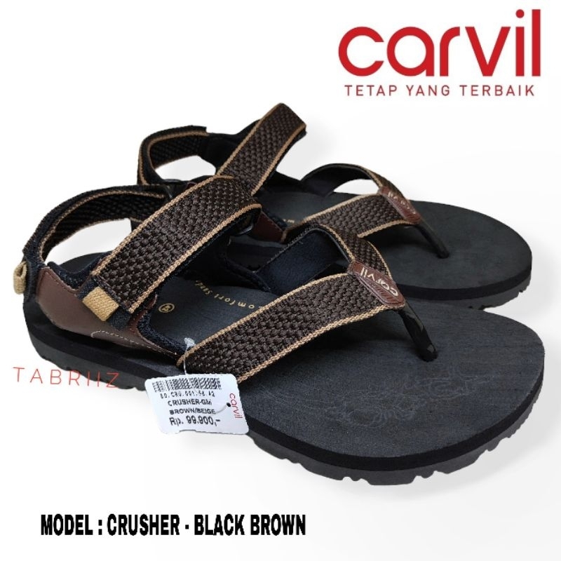 Jual Sandal Gunung Carvil Pria / Sandal Carvil Gunung Jepit / Sendal ...