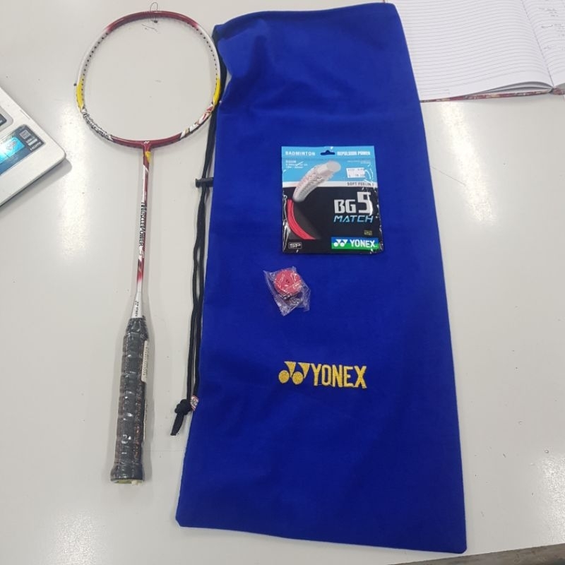 Jual Raket Racket Reket Badminton Bulutangkis Yonex Muscle Power 5 Original | Shopee Indonesia
