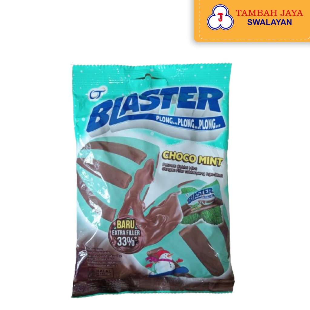 Jual Permen Blaster Choco Mint 125gr | Shopee Indonesia