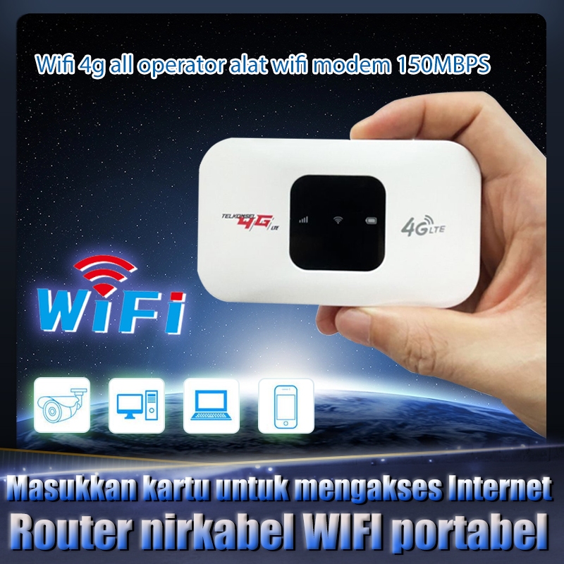 Jual Wifi 4g all operator alat wifi modem 150MBPS | Shopee Indonesia
