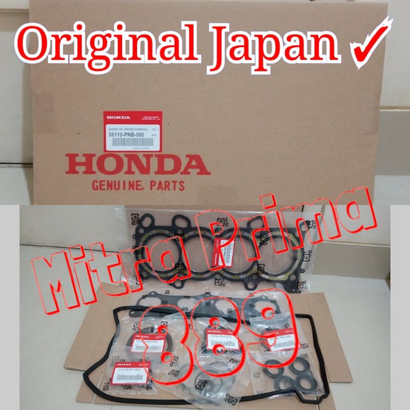 Jual Packing Paking Gasket Full Set Honda CRV CR-V Gen2 Gen 2 2002-2006 Original JAPAN | Shopee ...
