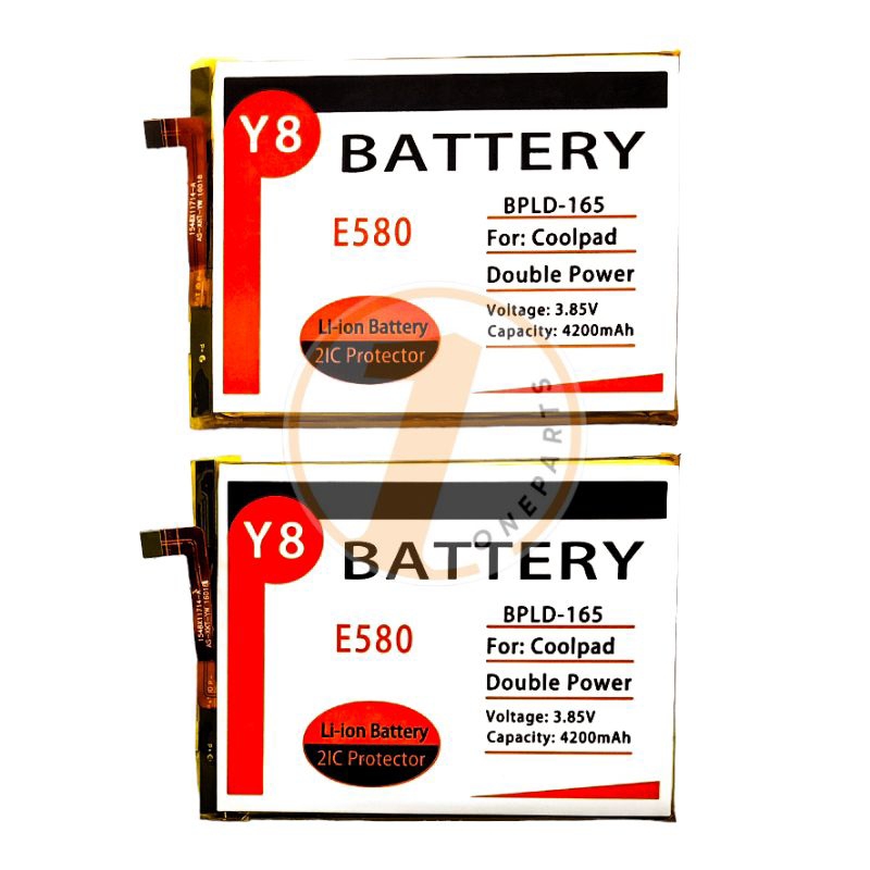 Jual BATTERY BATRE BATERAI COOLPAD E580 Y8 DOUBLE POWER ORIGINAL ...