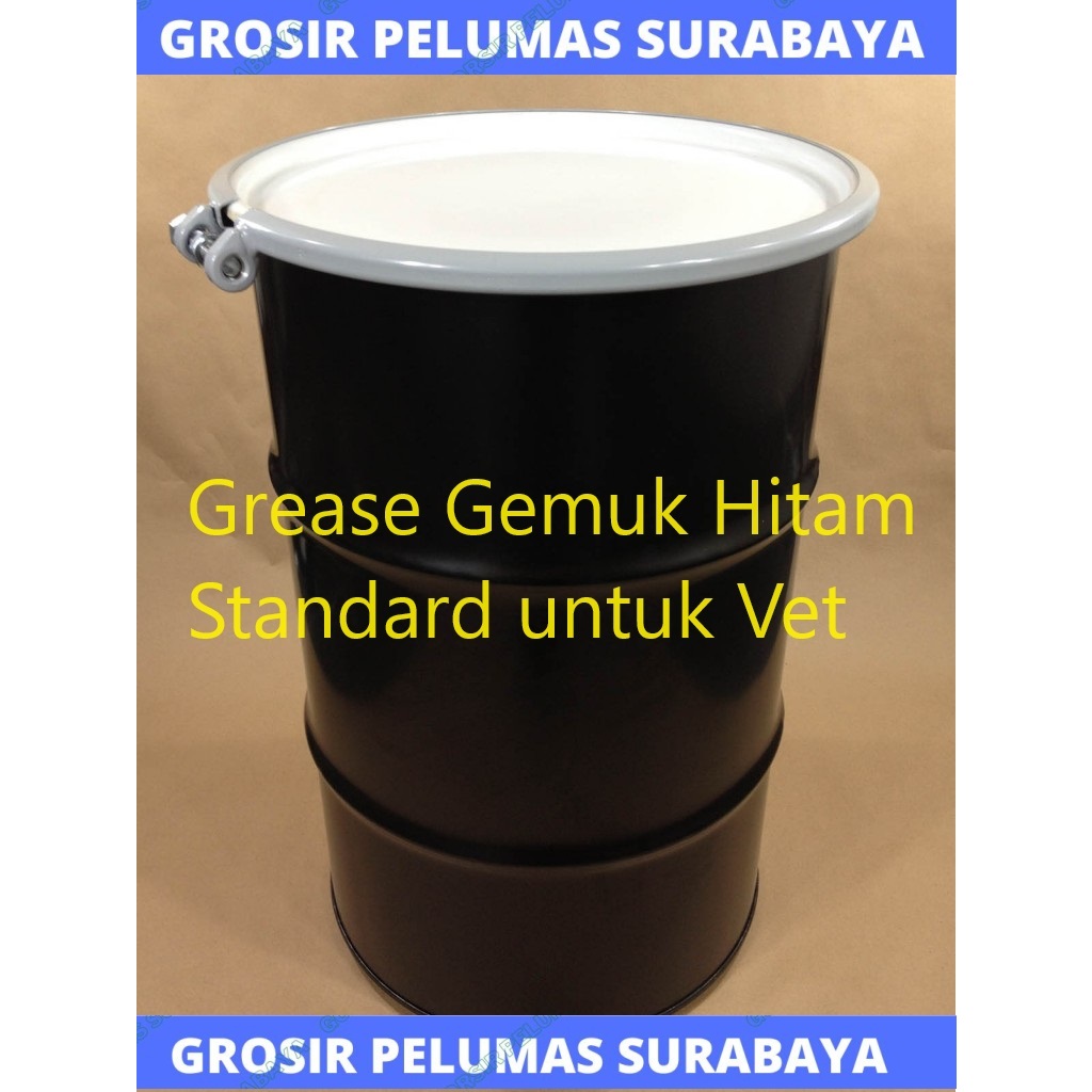 Jual Grease Black gemuk Hitam Calsium Calcium base grease DRUM grade ...