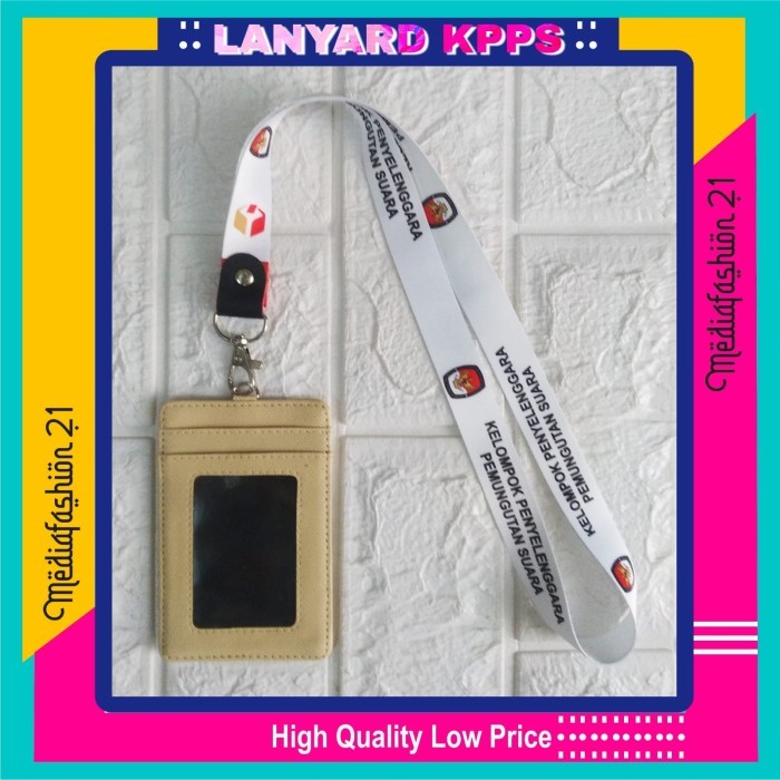 Jual Lanyard Tali Gantungan ID Card KPPS: KELOMPOK PENYELENGGARA ...