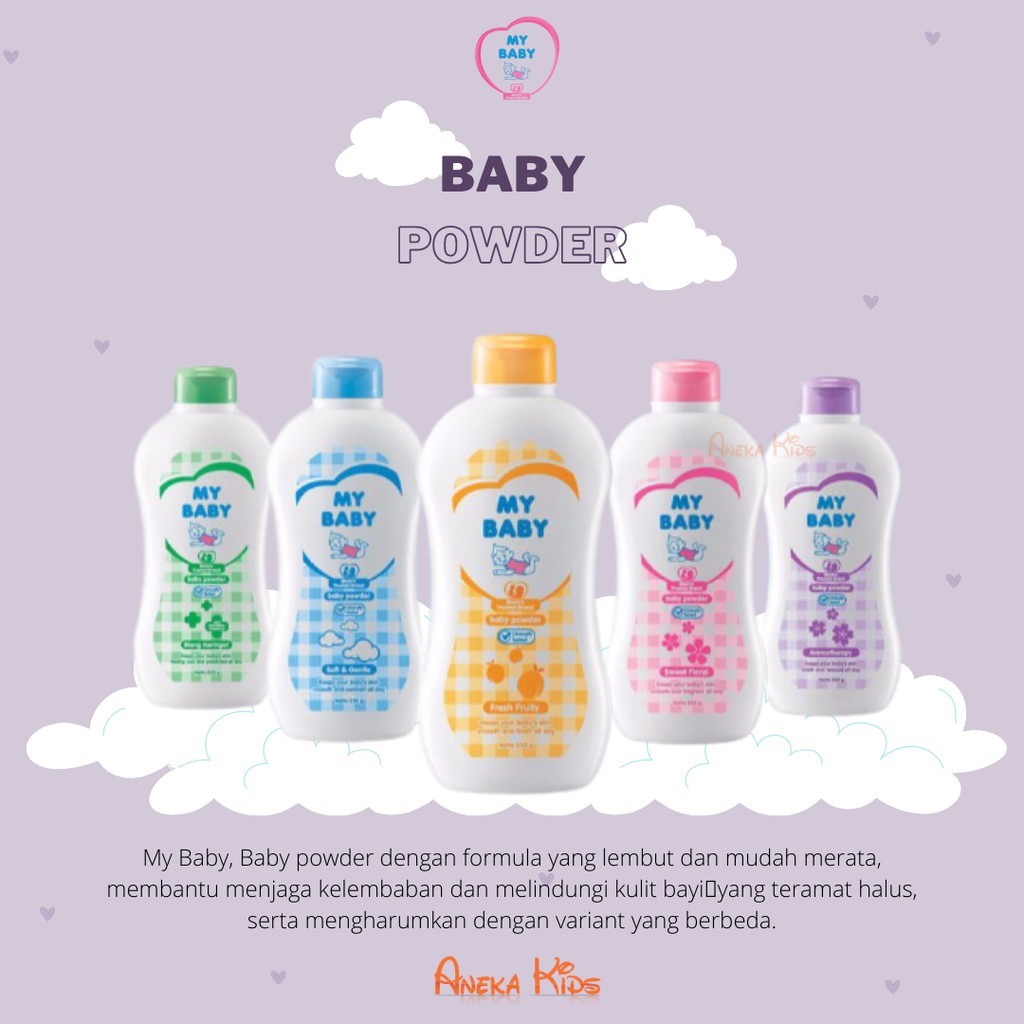 Jual My Baby Powder_ Bedak Bayi my baby | Shopee Indonesia