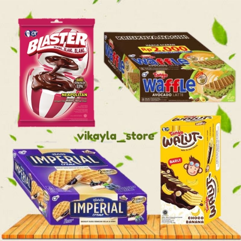 Jual PAKET Snack [Imperial,Waffle,Walut,Blaster] | Shopee Indonesia
