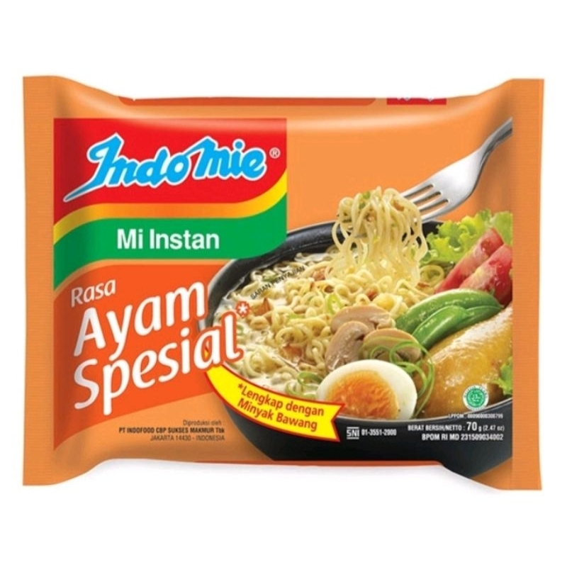 Jual Indomie Mie Instan Goreng Dan Kuah Rasa Cakalang 82 gram Khas ...