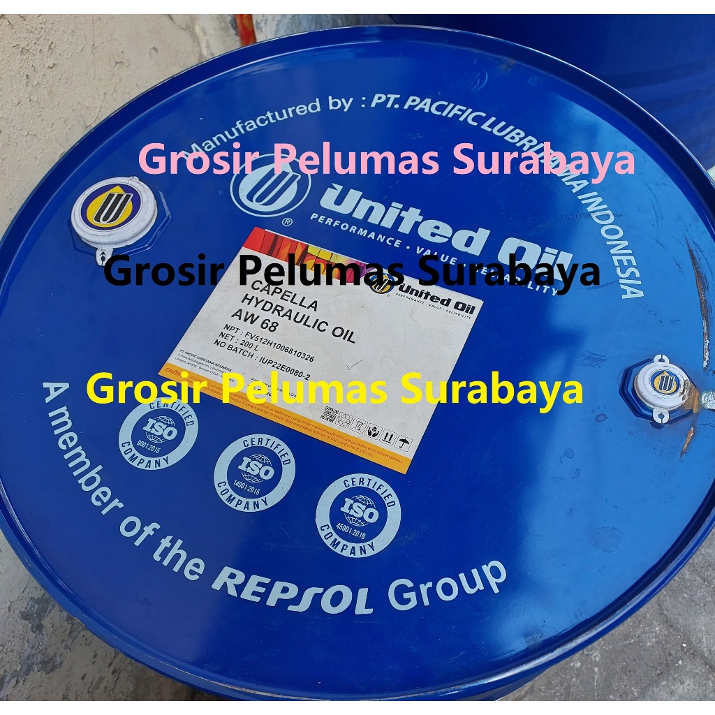 Jual Original Oli United Hydrolis Hydraulic Hidrolik Hidrolis Capella ...