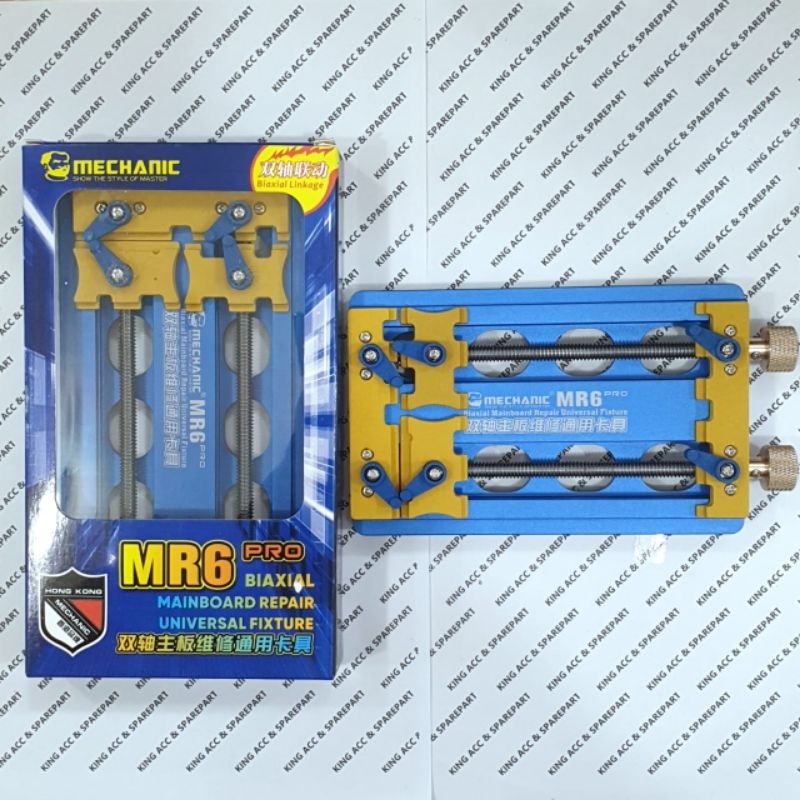 Jual TOOL PENJEPIT PCB HOLDER MECHANIC MR6 PRO UNIVERSAL DOUBLE SHAFT ...