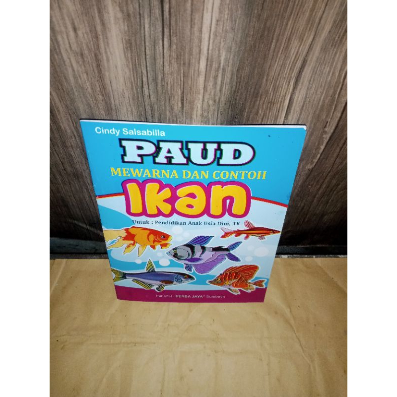 Jual BUKU PAUD MEWARNAI IKAN | Shopee Indonesia