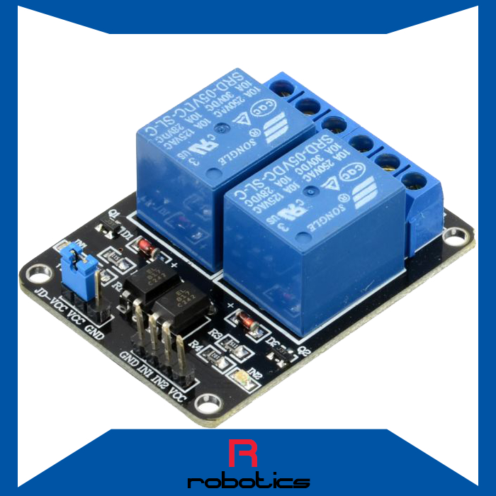 Jual Relay module 2 channel arduino compatible | Shopee Indonesia