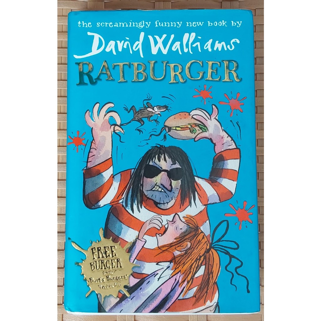 Jual HARDBACK - Ratburger by David Walliams, 2012, (English/buku bahasa ...