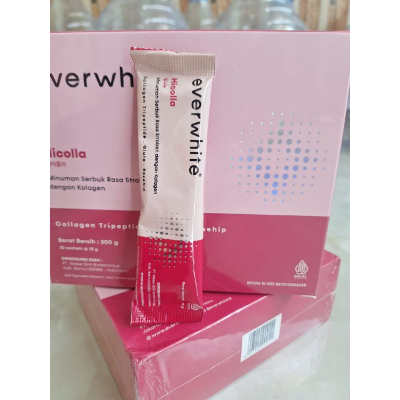 Jual everwhite hicolla minuman collagen | Shopee Indonesia