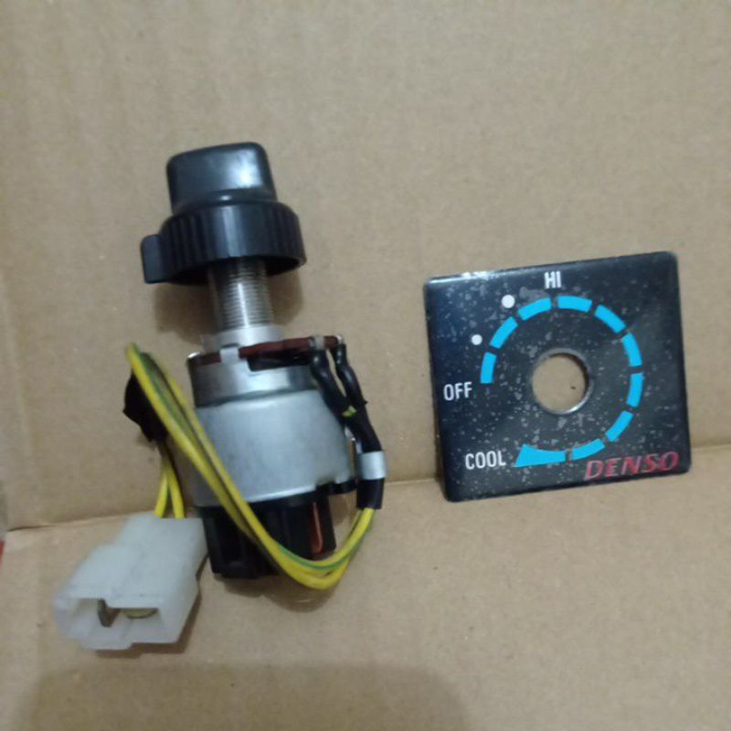 Jual switc saklar pengaturan ac mobil elf L300 original denso | Shopee ...