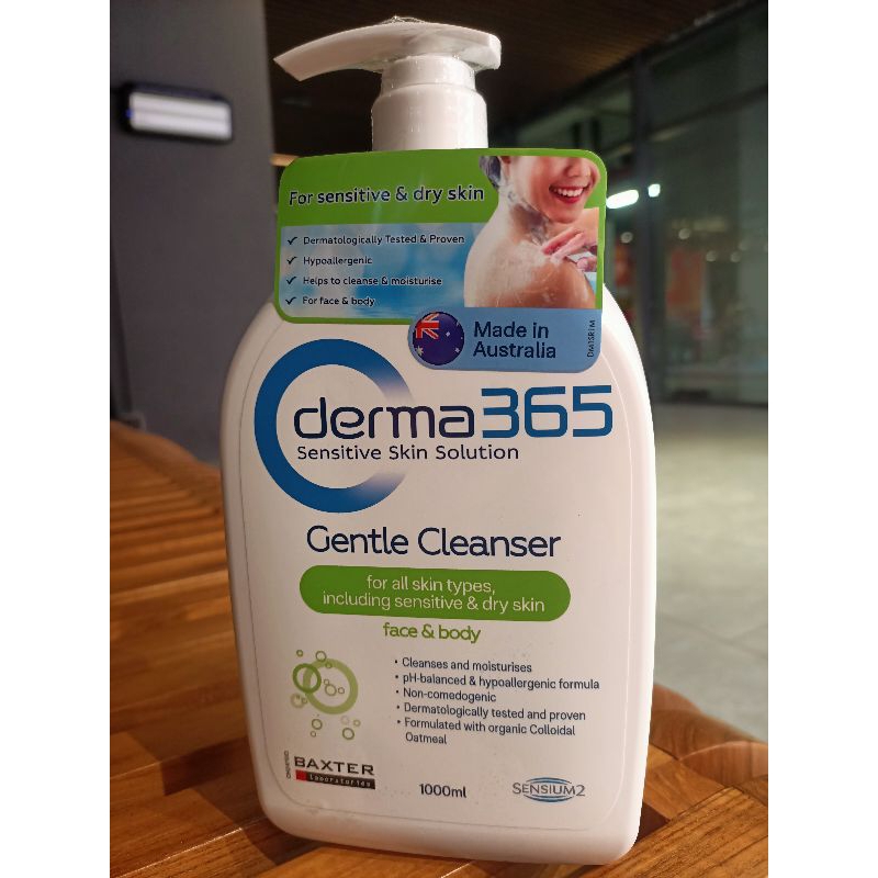 Jual DERMA 365 Gentle Cleanser 1000ML | Shopee Indonesia
