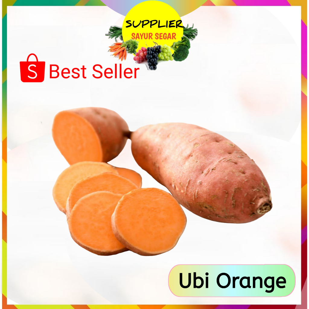 Jual Ubi Orange 1 Kg - Supplier Sayuran Segar Palembang | Shopee Indonesia