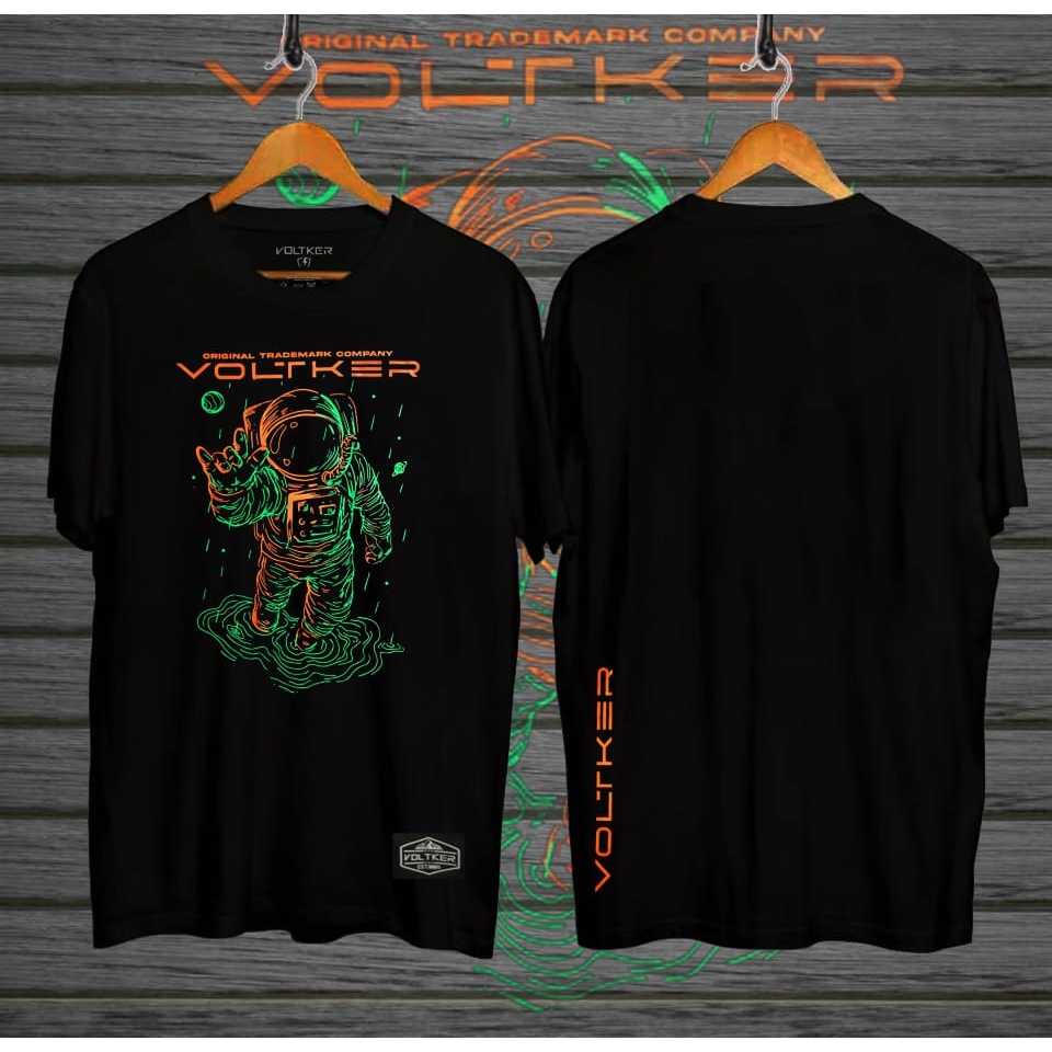 Jual Tshirt Unisex Voltker Astronaut | Shopee Indonesia