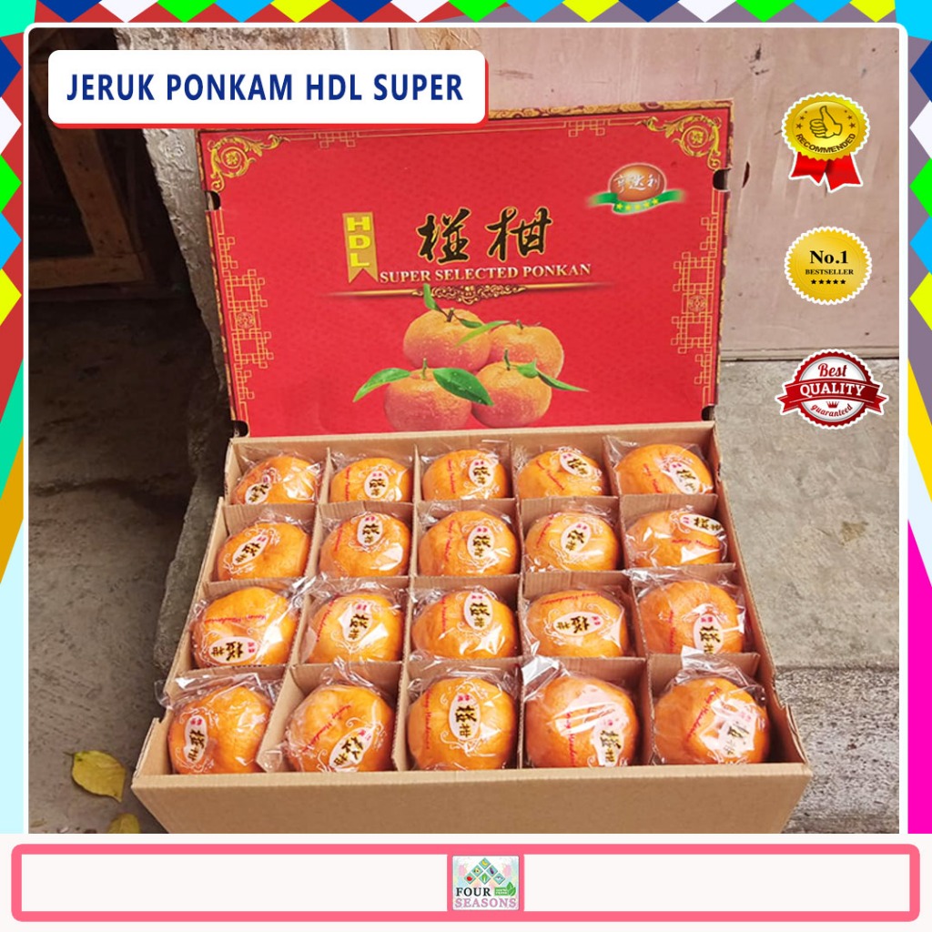 Jual TERLARISSS BUAH JERUK PONKAM HDL IMLEK SPESIAL 1 BOX ISI 20 BIJI ...
