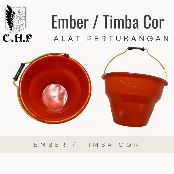 Jual Ember Cor / Timba Cor TC 15 Jumbo Anti Pecah | Shopee Indonesia