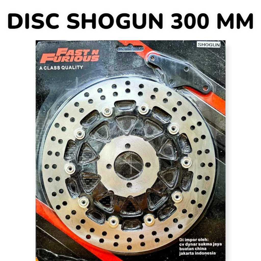 Jual piringan cakram depan lebar 300 mm motor shogun 110 satria 2t ...