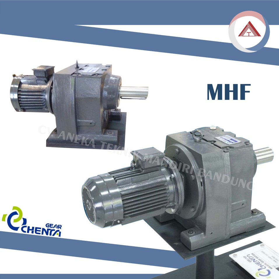 Jual CHENTA Helical Gear Motor MHF Foot Mounted | Shopee Indonesia