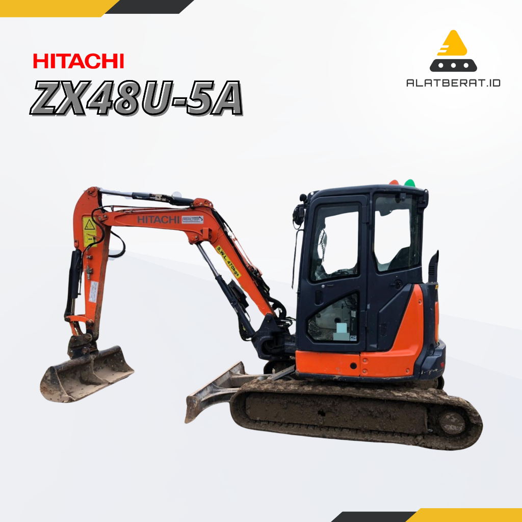 Jual HITACHI Zaxis 48U-5A Mini Excavator ALATBERAT.ID | Shopee Indonesia