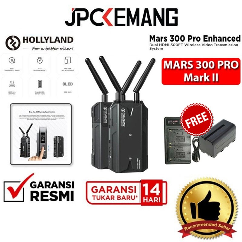 Jual Hollyland Mars 300 PRO Enhanced Mark II New Version Wireless ...