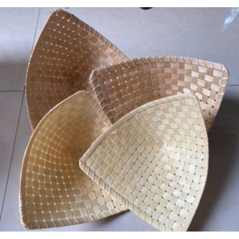Jual piring pincuk bambu | Shopee Indonesia