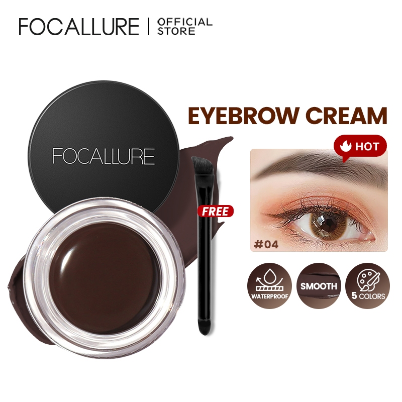 Jual FOCALLURE Eyebrow Cream Gel waterproof Pensil Alis-kosmetik Mata ...