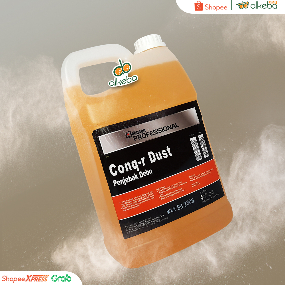Jual Johnson Conq R Dust Galon 4 Liter – Penjebak Pengangkat Debu ...