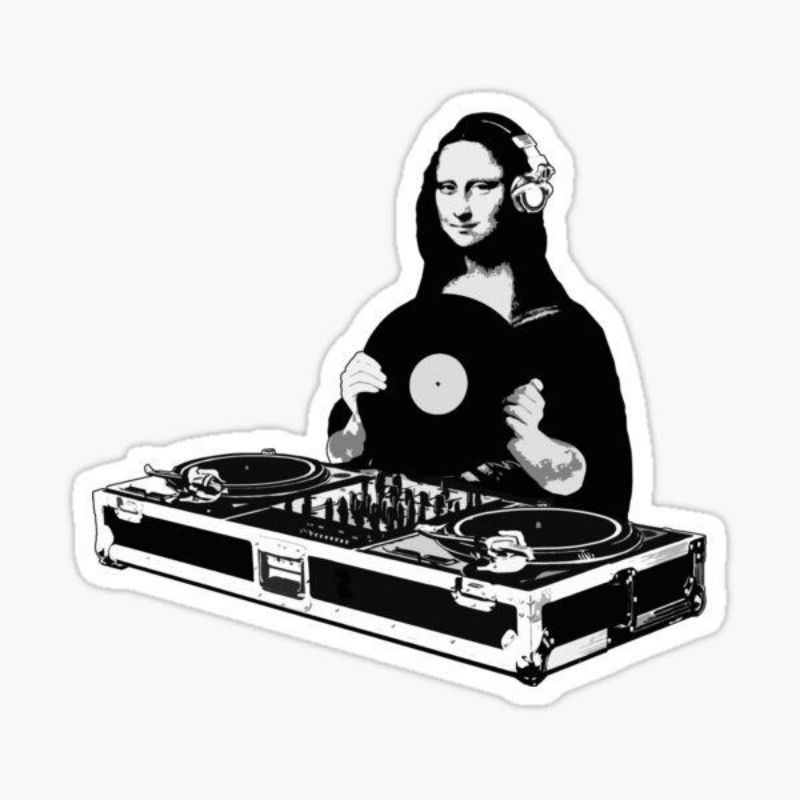 Jual STIKER GRAFTAC - SERIES DJ - STIKER AESTHETIC LAPTOP, AKSESORIS HP ...