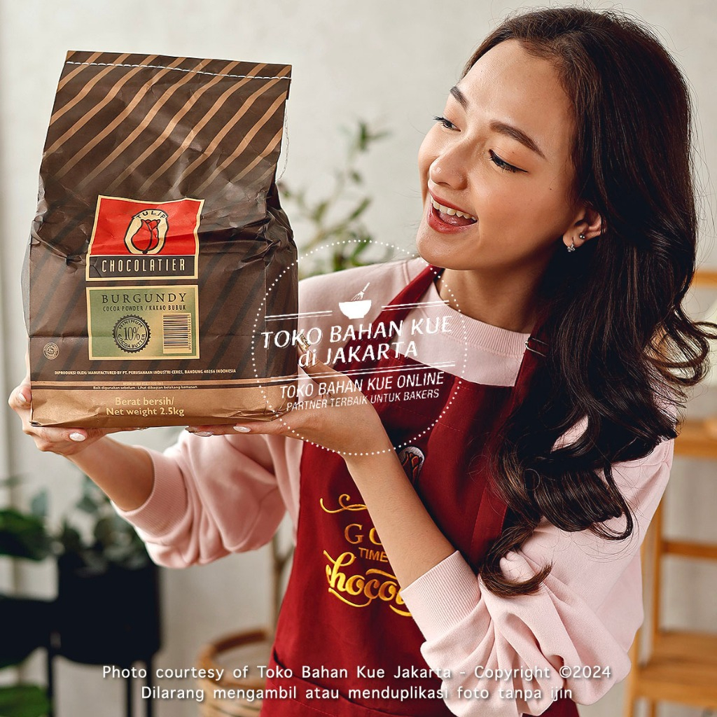 Jual Tulip BURGUNDY Cocoa Powder 250gr Repack Bubuk Coklat Murni ...