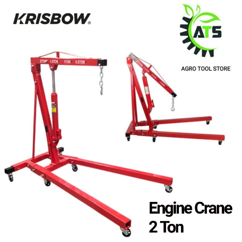 Jual Engine Crane 2Ton Hydraulic Alat Angkat Mesin Mobil Truk Kontainer ...