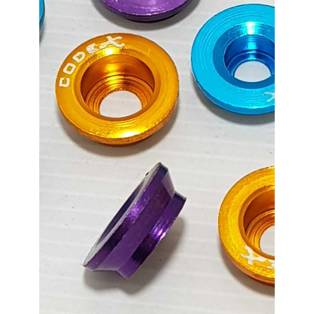 Jual Ring Aluminium Warna Baut M6 M8 Model Tingkat Assesories Motor ...