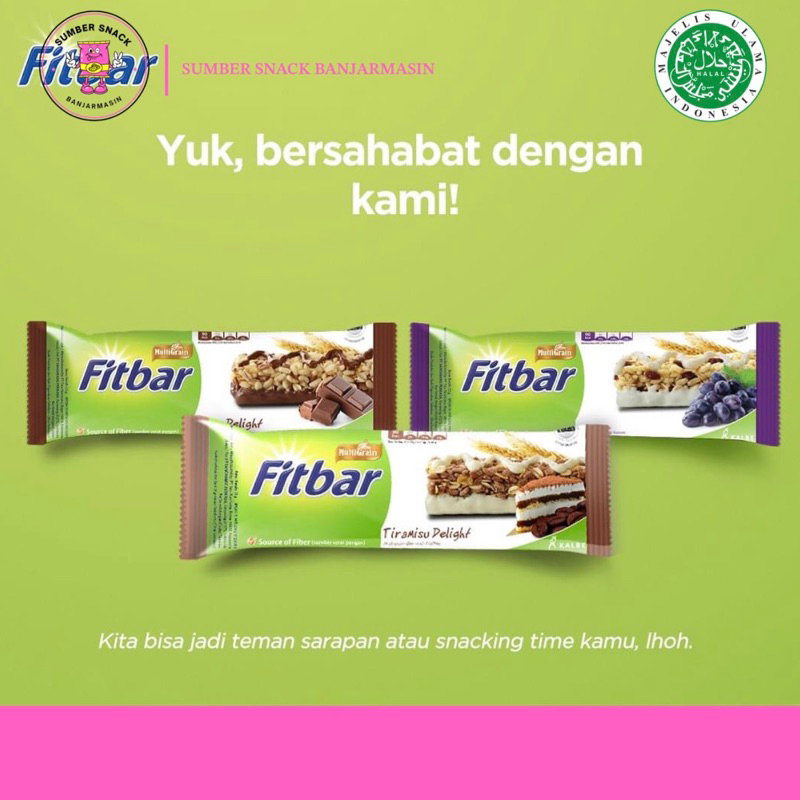 Jual Fitbar Multigrain (20g) (4 Varian Rasa) | Shopee Indonesia