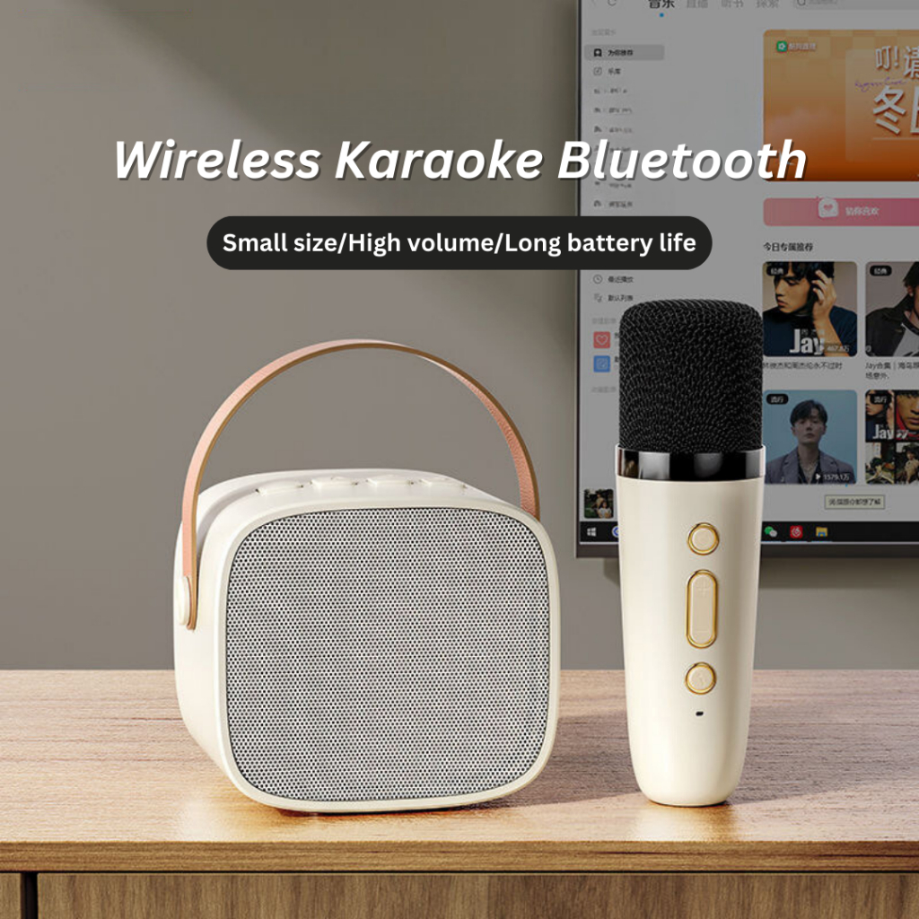 Jual Family KTV K1 Portable Wireless Karaoke Speaker Bluetooth Microphone | Shopee Indonesia