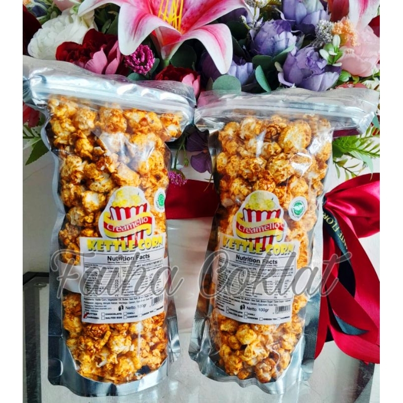 Jual Snack Popcorn Pop Corn Creamello Ready Aneka Rasa 100gr Kettlecorn ...